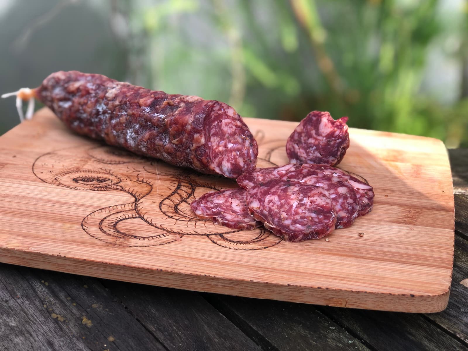 Coriander Cacciatore salami recipe