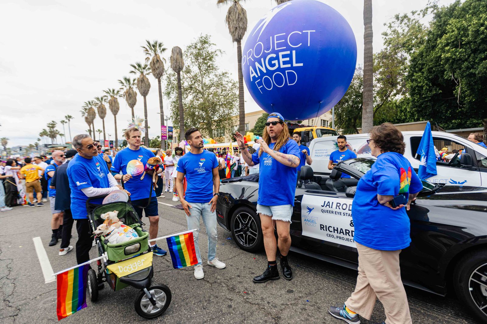 PROJECT ANGEL FOOD MARCHES IN 53RD ANNUAL LA PRIDE PARADE