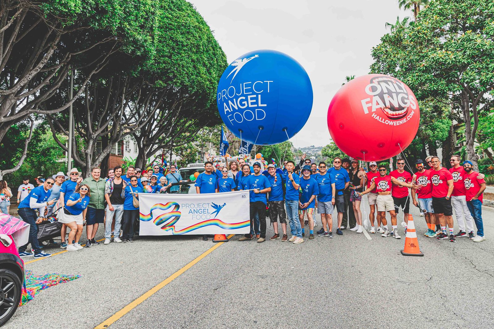 PROJECT ANGEL FOOD MARCHES IN 3RD ANNUAL WEHO PRIDE PARADE