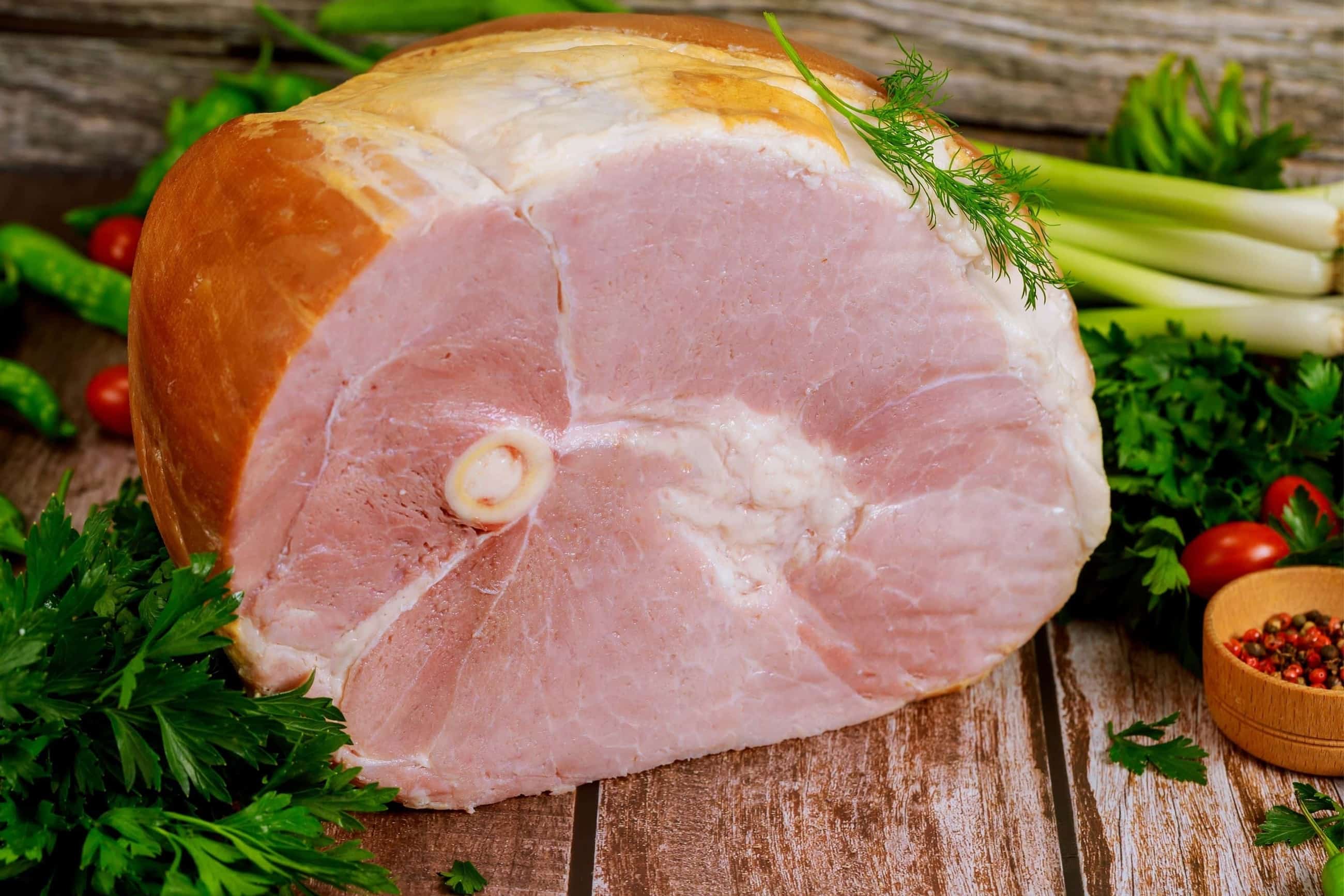 Shank Half/Portion Ham Carving Instructions‍
