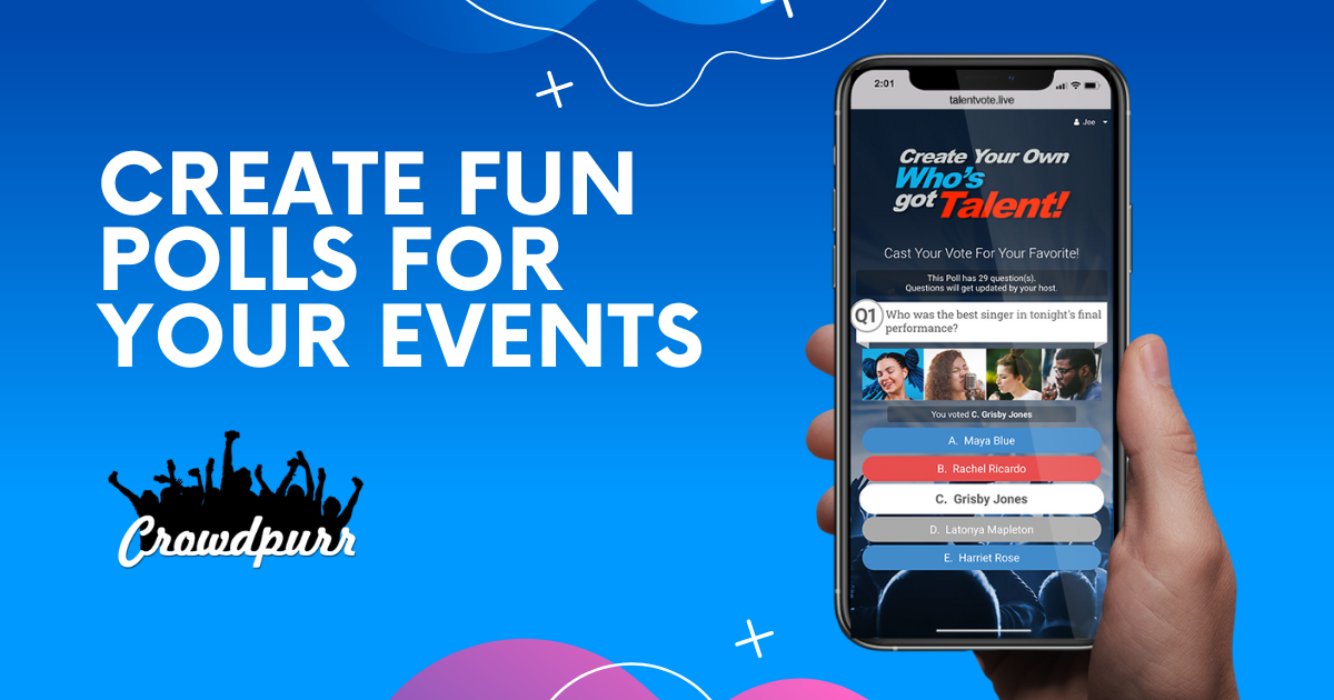 Create Audience Polls for Your Events