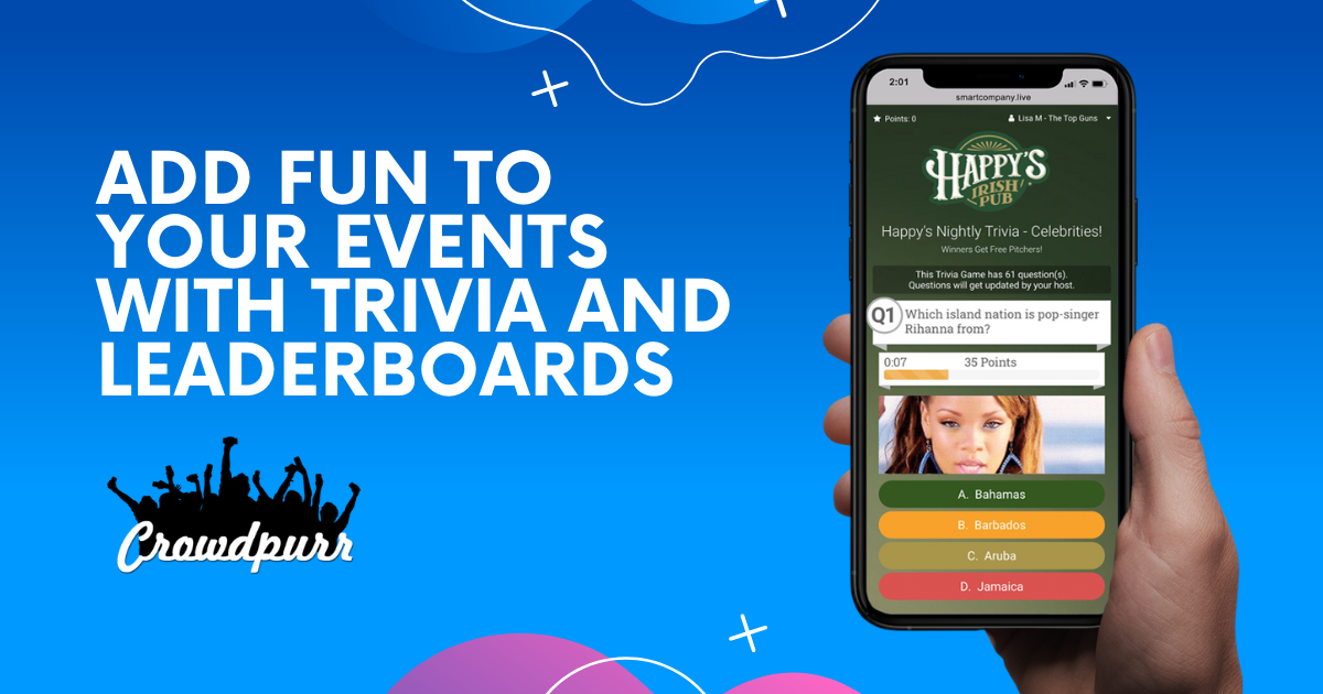 Create Trivia and Leaderboards for Your Events