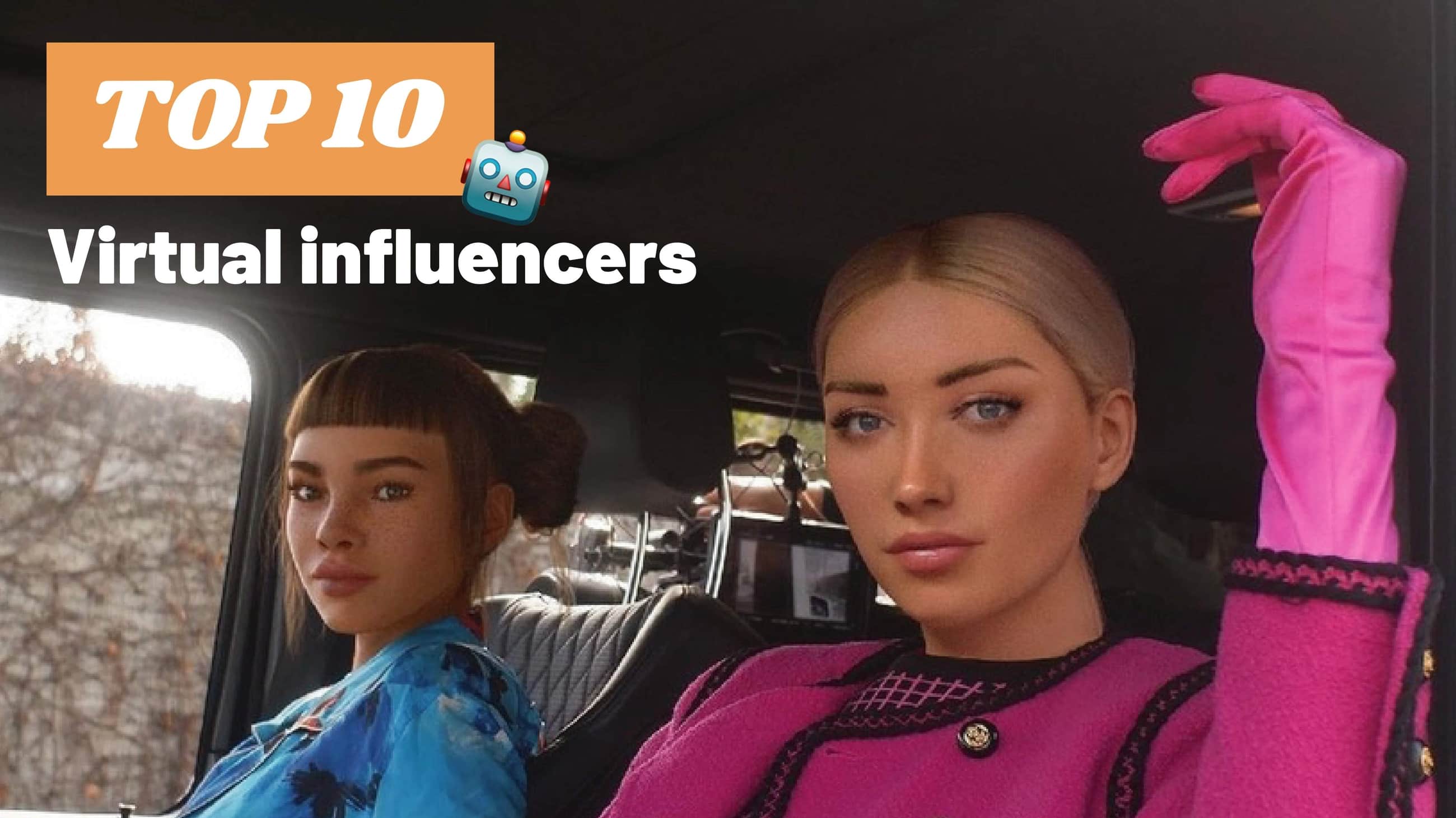 Top influencers virtuales más destacados. - Favikon