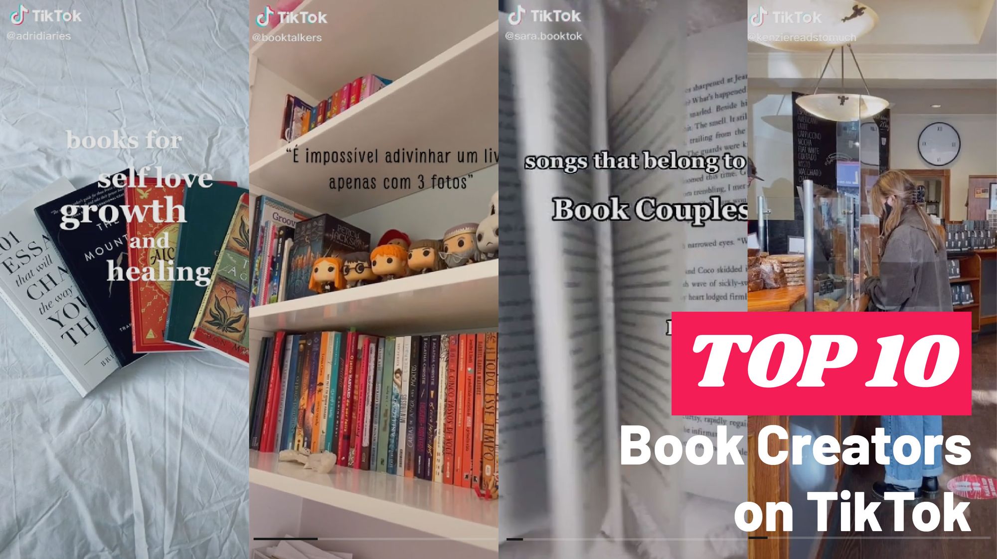 Best Book Influencers on TikTok - Favikon