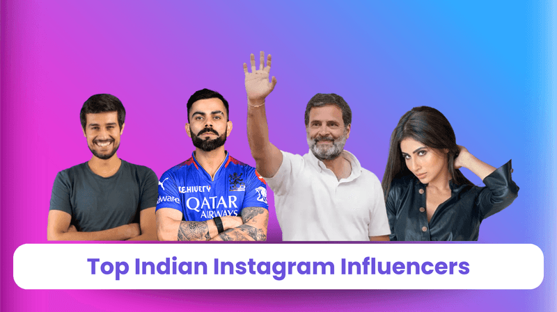 Top 10 Indian Instagram Influencers - Favikon