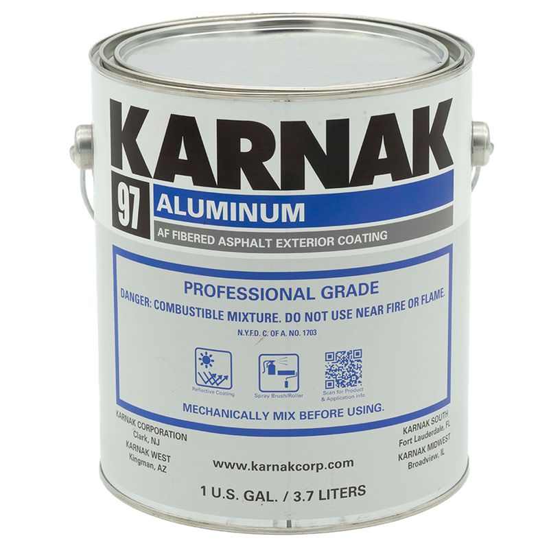 97 Fibered Aluminum Roof Coating | KARNAK