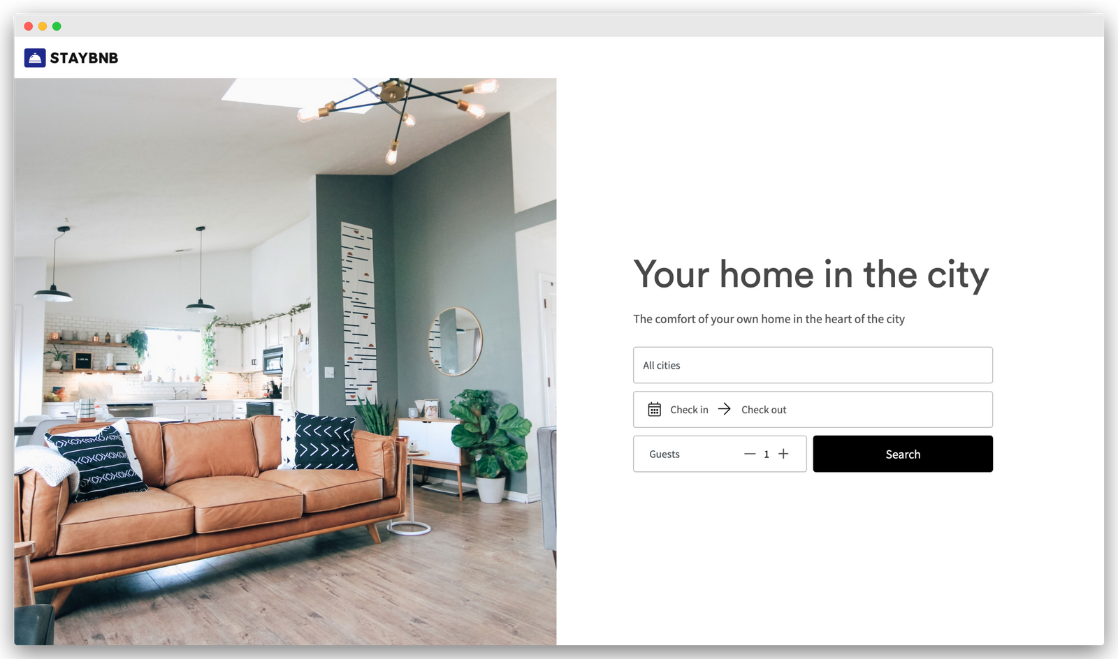 Direct booking website for short-term rentals - Uplisting