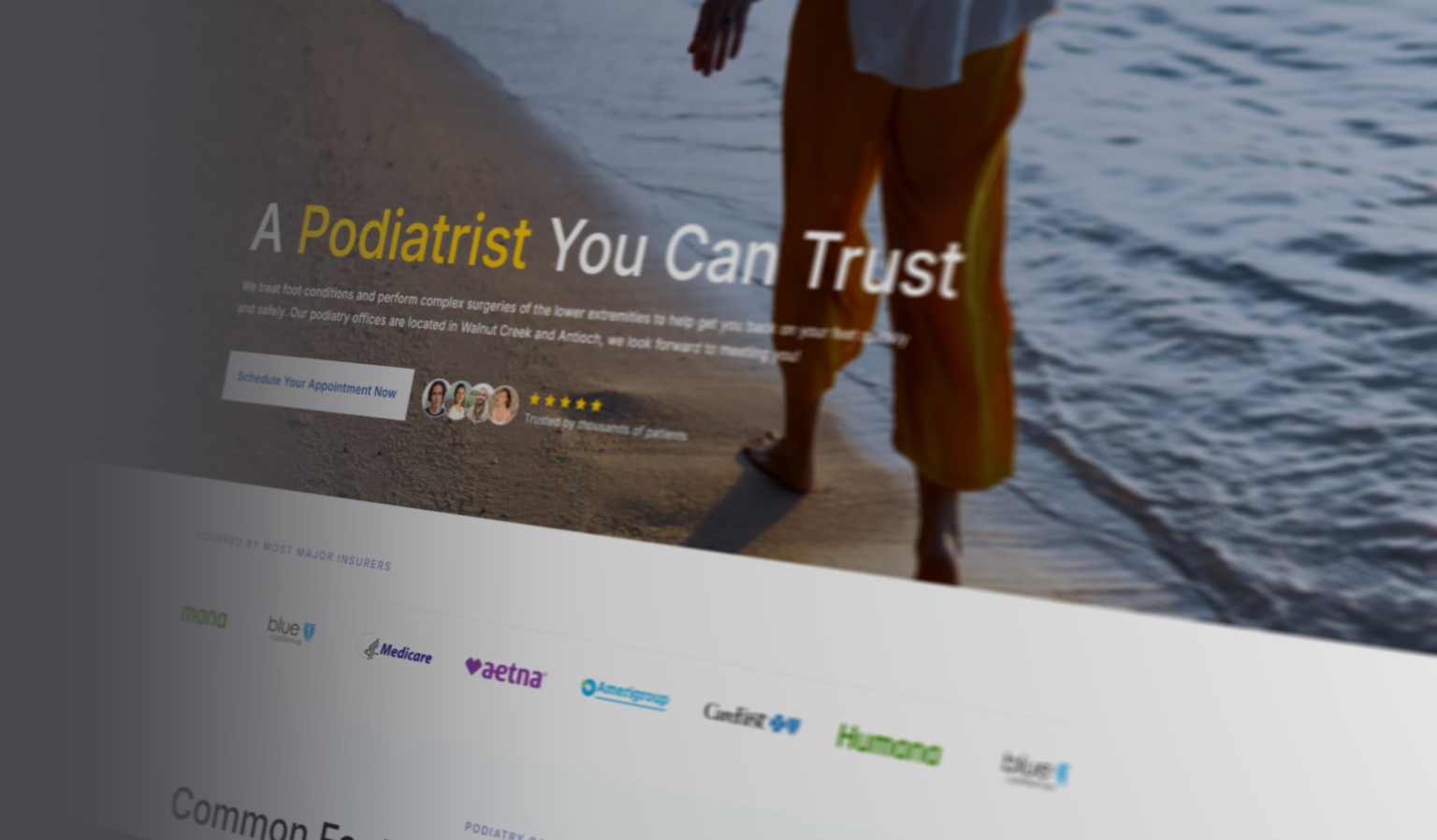 Contact Diablo Foot & Ankle | Podiatrist in Walnut Creek