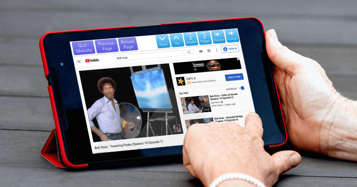 GrandPad Internet