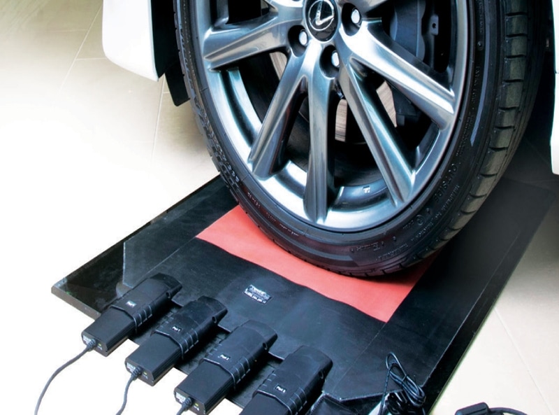 XSENSOR | Tire Tread Sensor & Tire Performance Testing