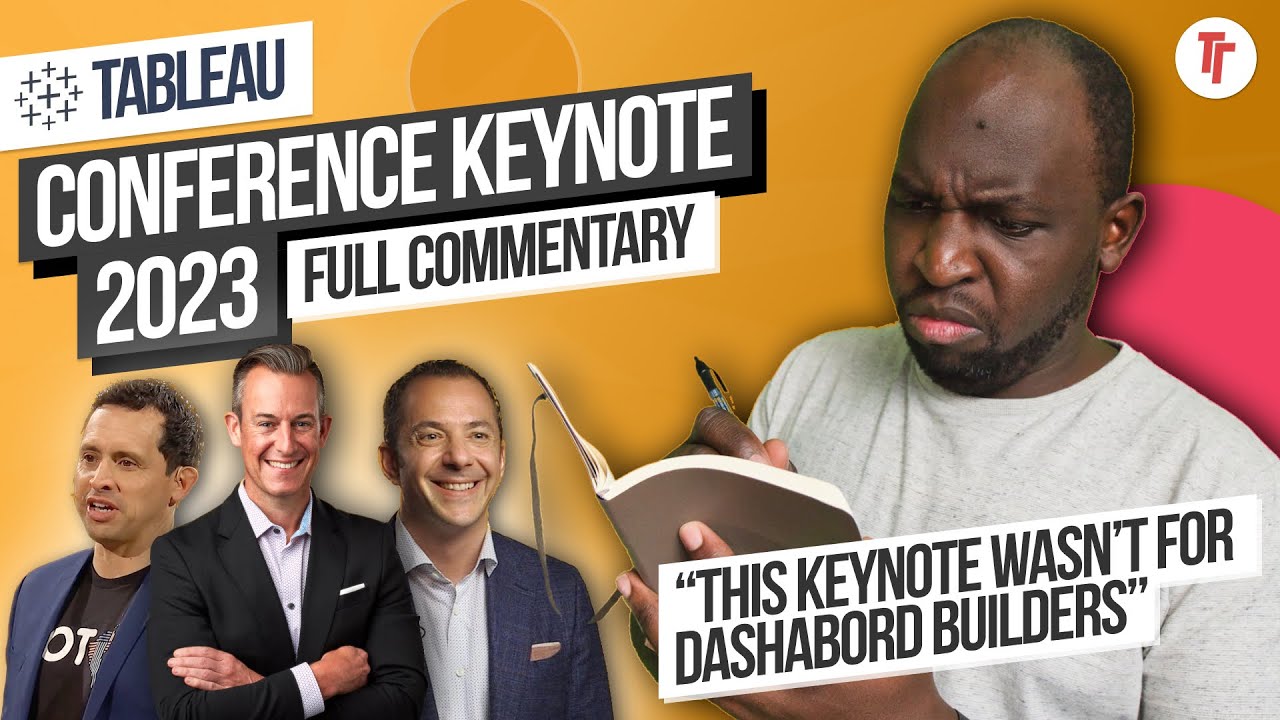 Tableau's core audience is changing | Tableau 2023 Keynote Full ...