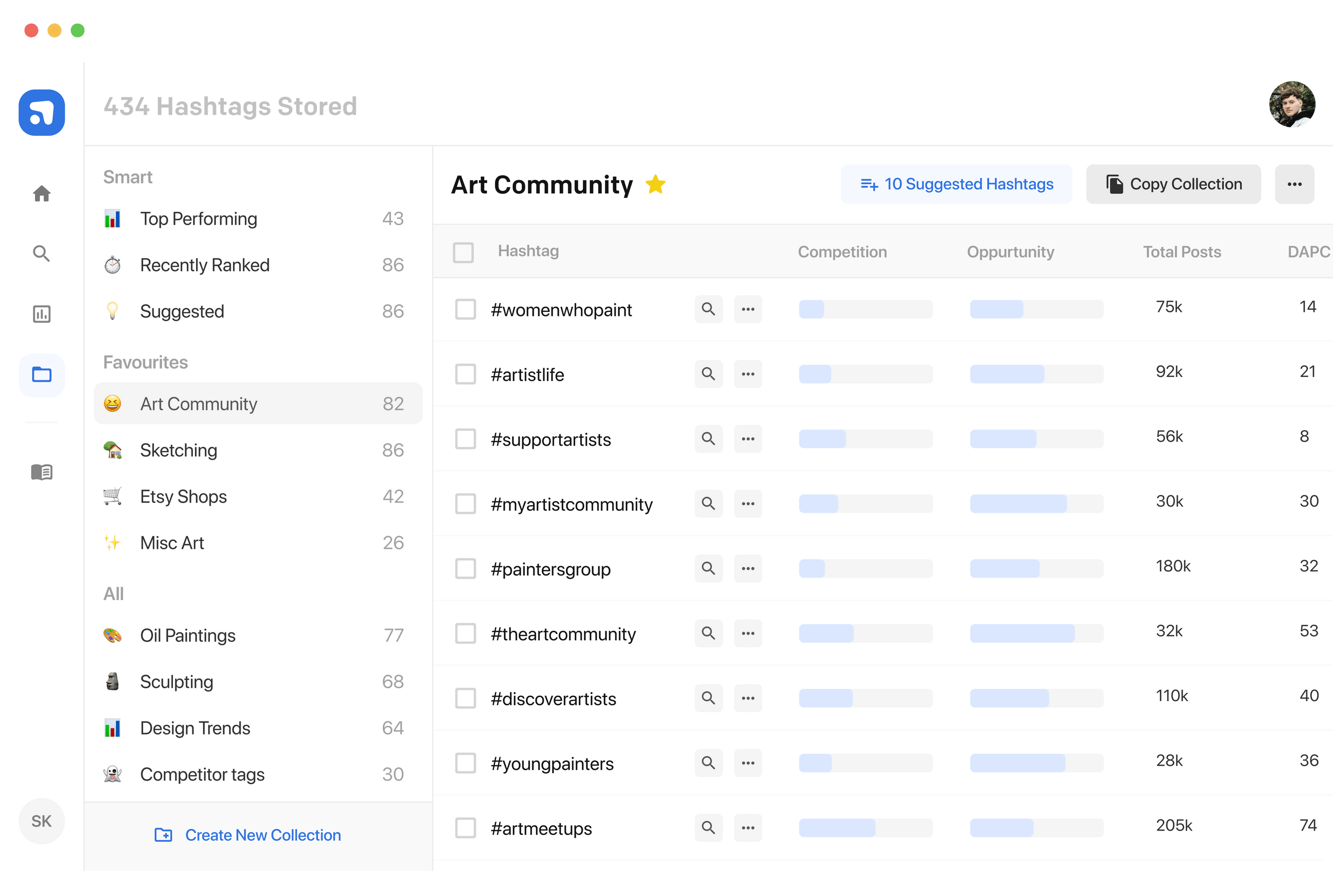 Flick: Instagram Hashtag Tool