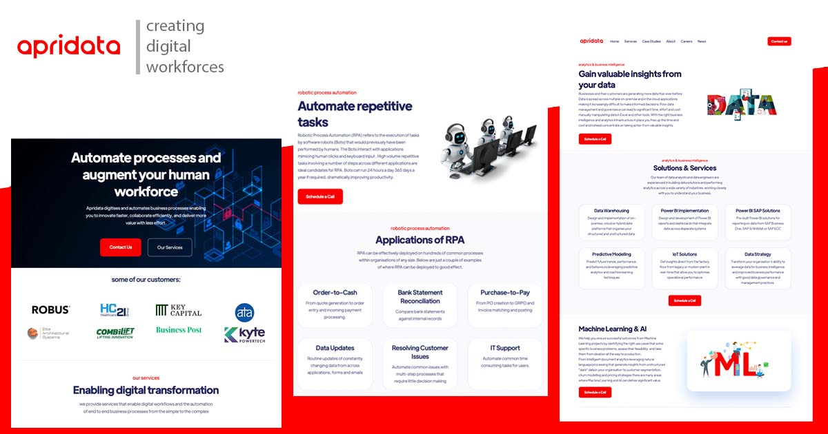 Apridata - Your partner for digital transformation