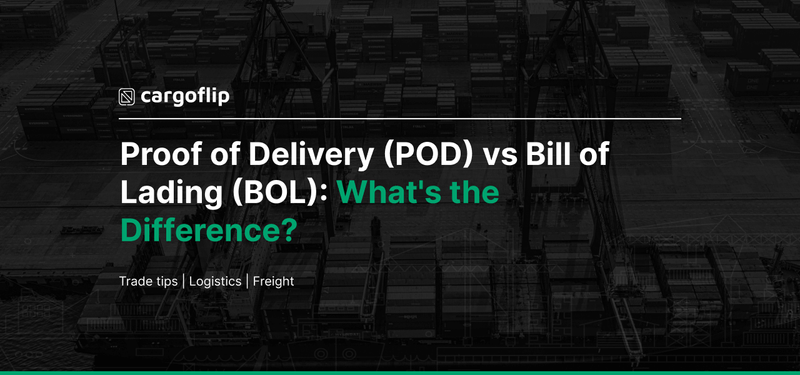 Proof of Delivery (POD) vs Bill of Lading (BOL): What's the Difference?