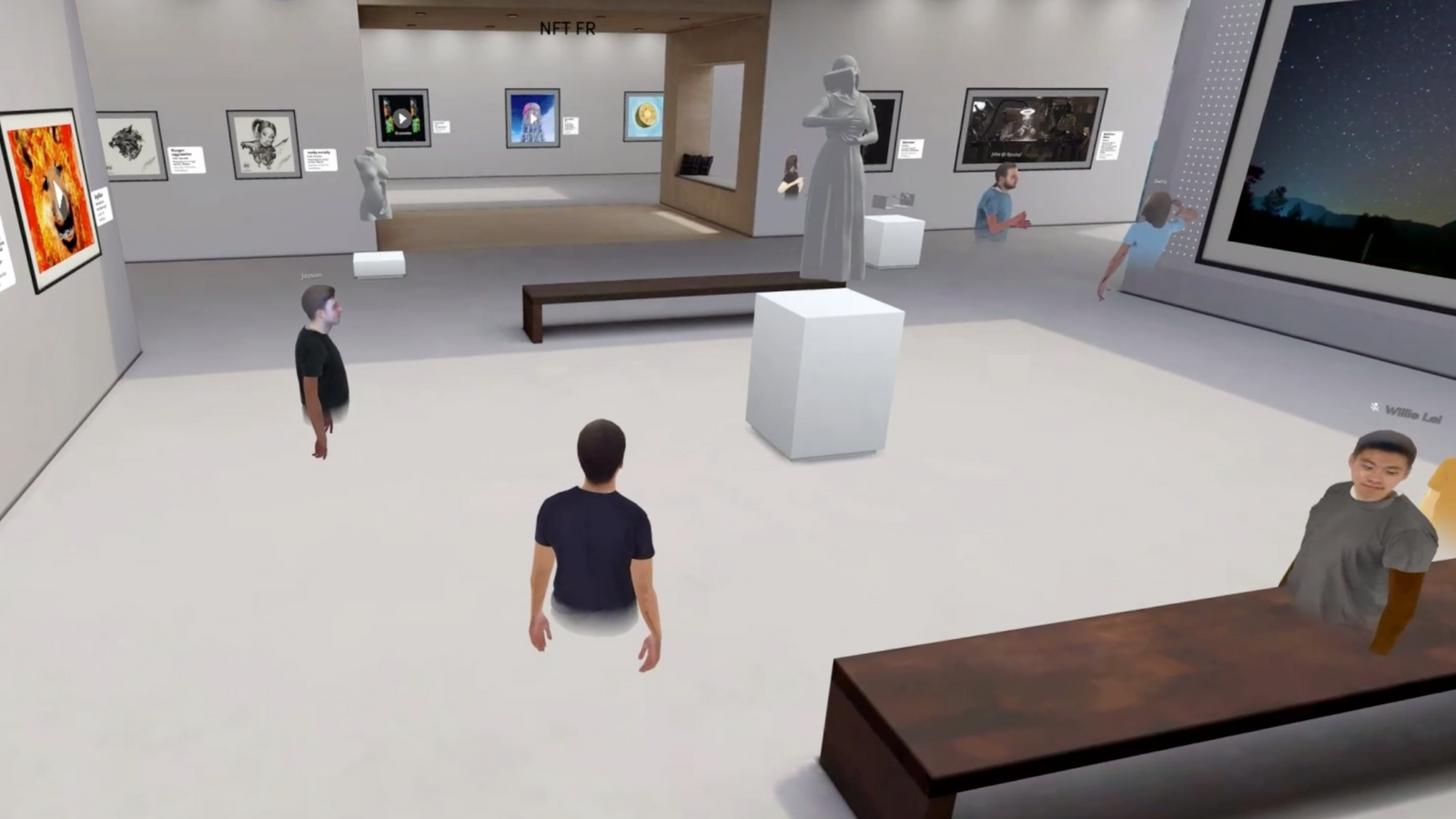 Virtual Galleries: Spatial on NFT Art — Spatial