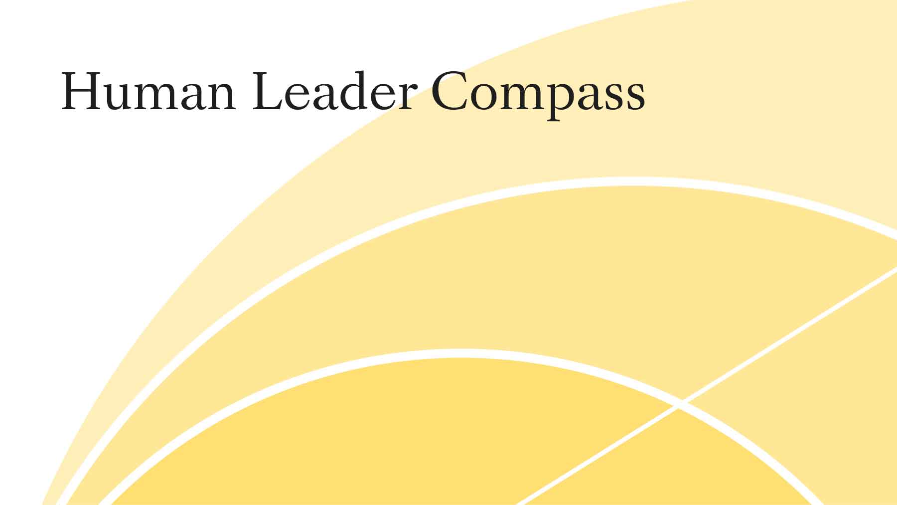 Human Leader Compass