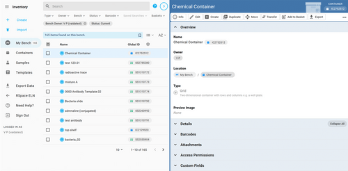 RSpace - open source research data management