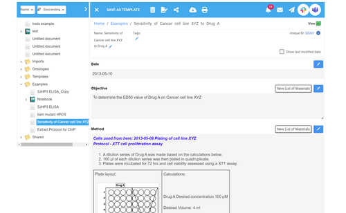 RSpace - open source research data management