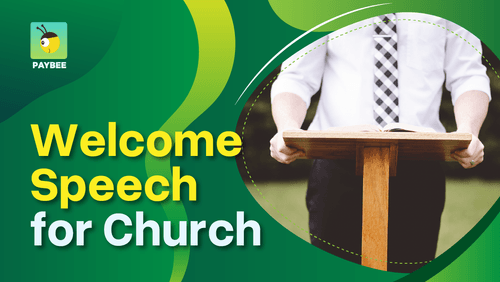 How to Write the Perfect Welcome Speech for Church