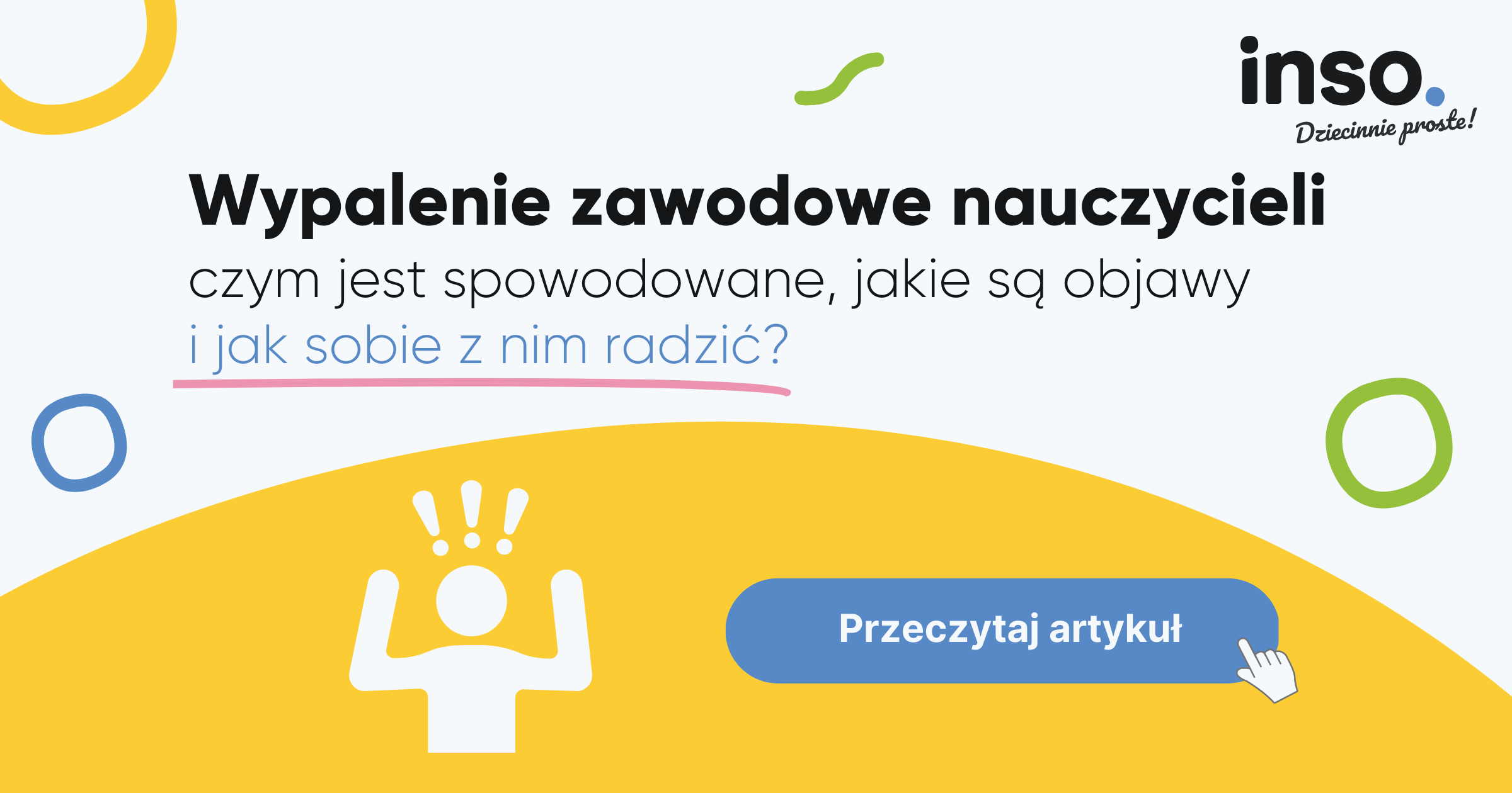 Wypalenie zawodowe nauczycieli | Inso