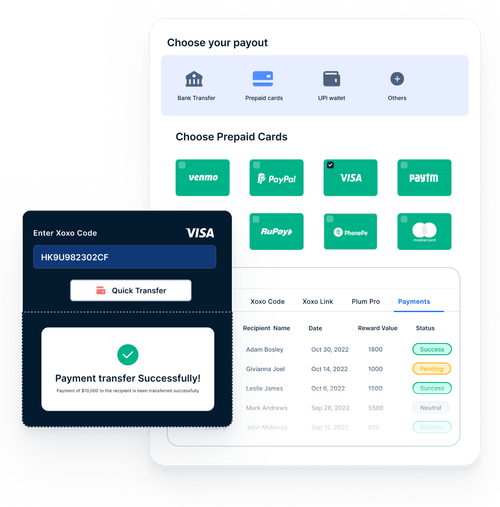 Rewards, Incentives, Payouts, Perks, Loyalty & Engagement