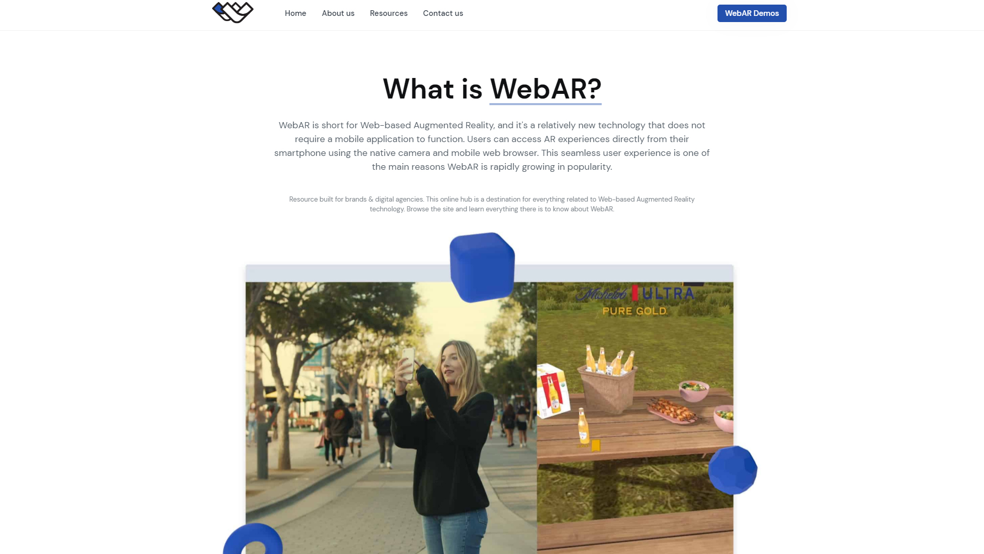 What Is WebAR? | Web-based Augmented Reality