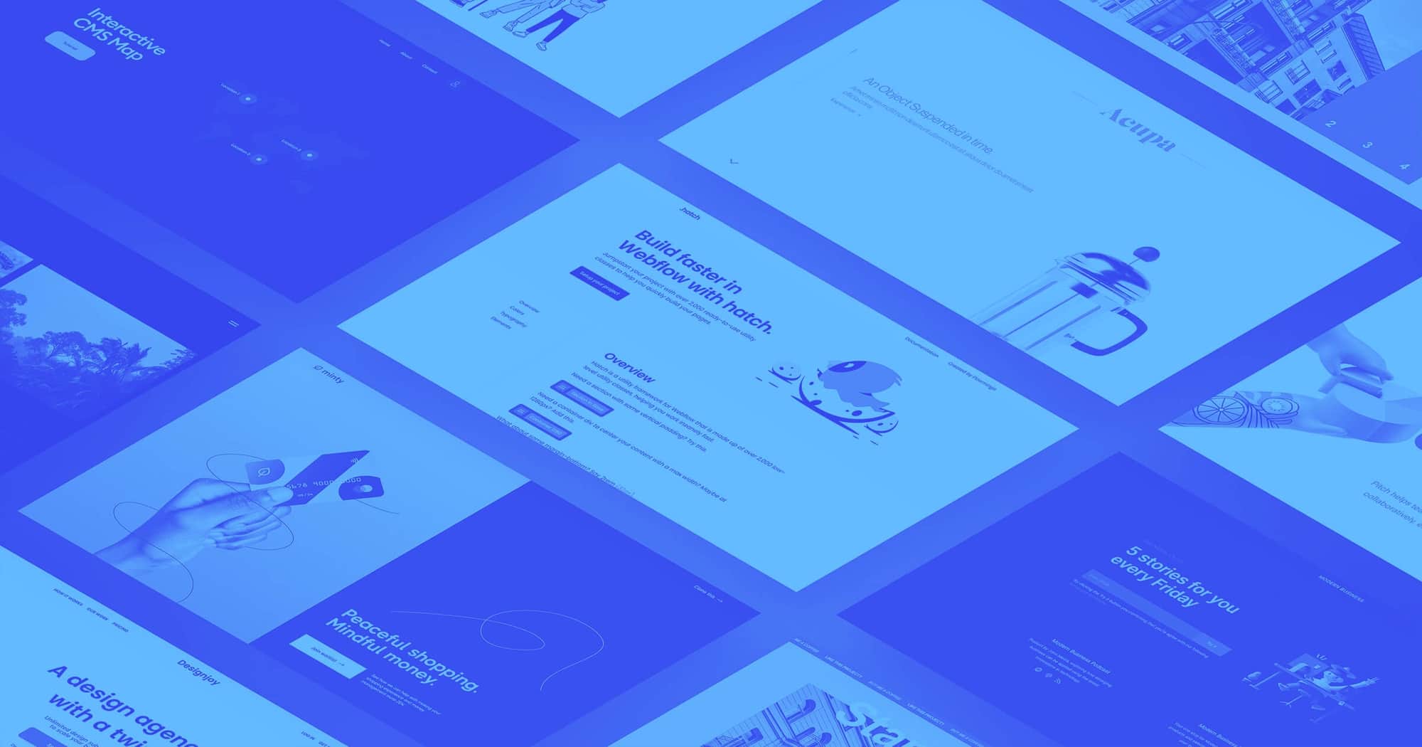 14 inspiring agency website designs you can clone | Webflow Blog