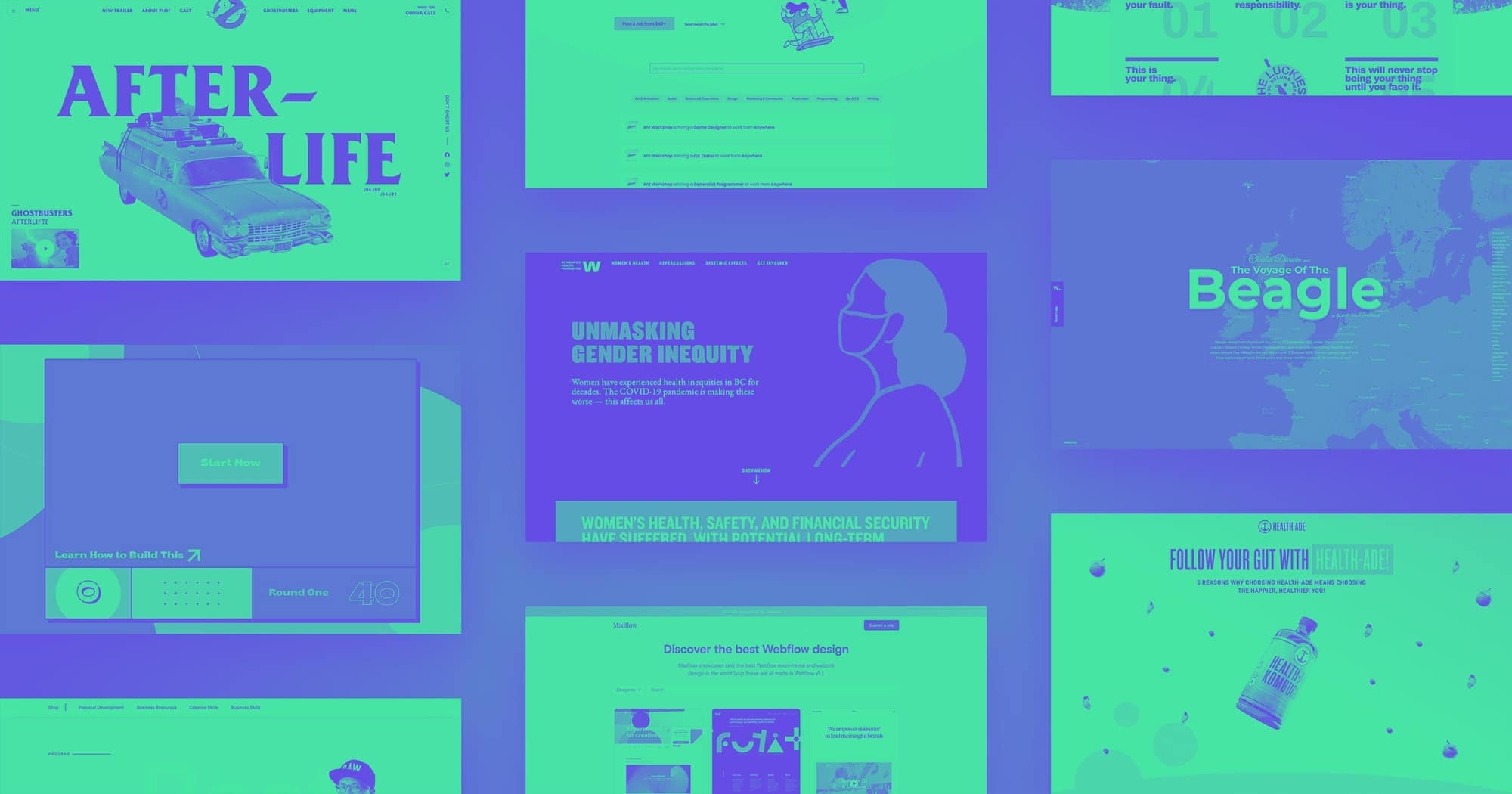 Our 15 favorite websites from August 2018 | Webflow Blog