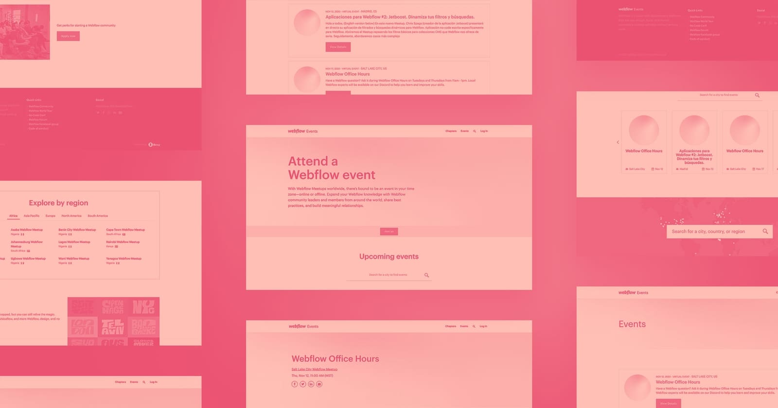 Webflow events: July 2021 | Webflow Blog