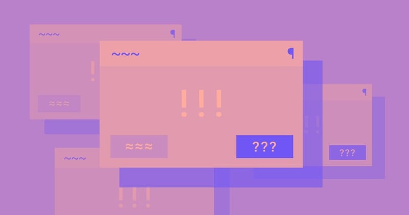 How not to write an error message | Webflow Blog