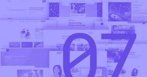 12 inspiring examples of beautiful blog layouts | Webflow Blog