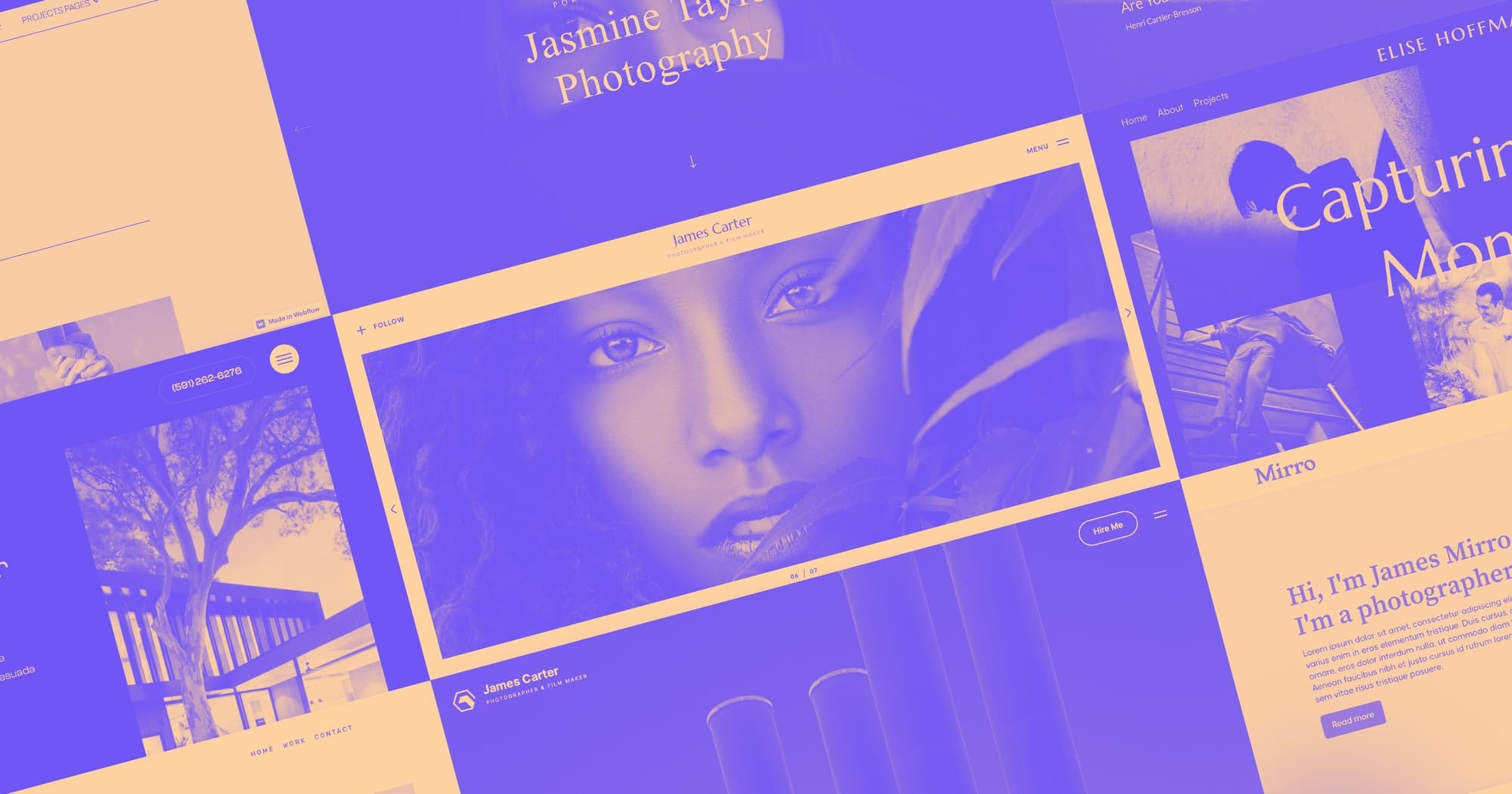 9 photography website templates to kickstart your design | Webflow Blog
