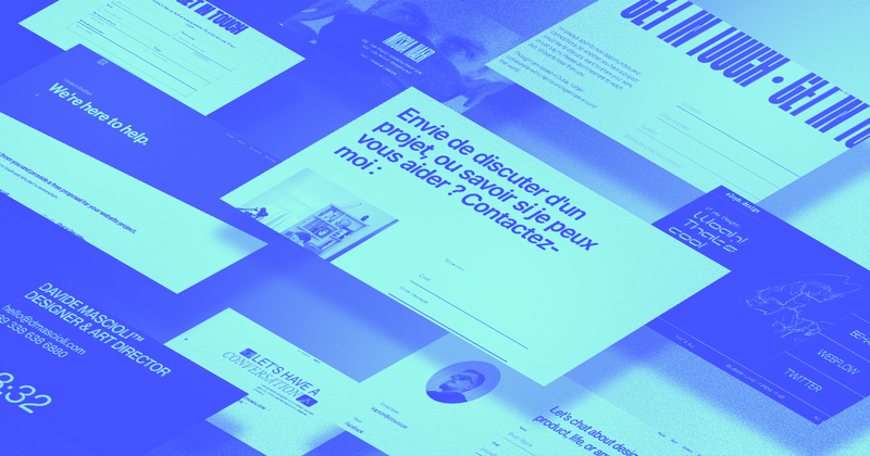 Contact us page design: 11 best practices | Webflow Blog