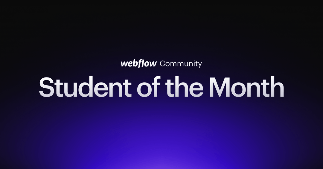 9 great graduate portfolio examples | Webflow Blog