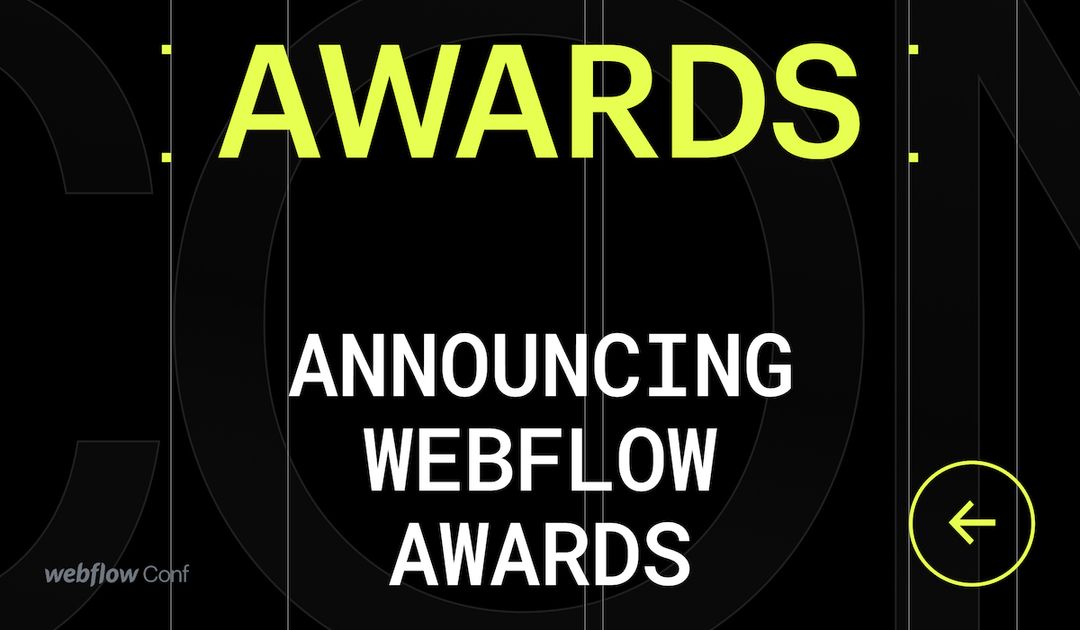 Announcing the 2023 Webflow Awards | Webflow Blog