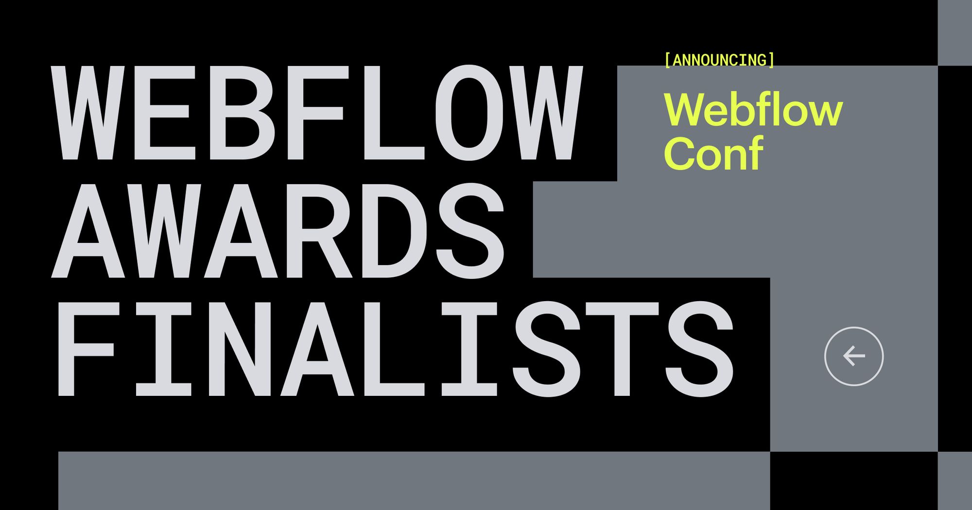 Announcing the 2023 Webflow Awards Finalists | Webflow Blog