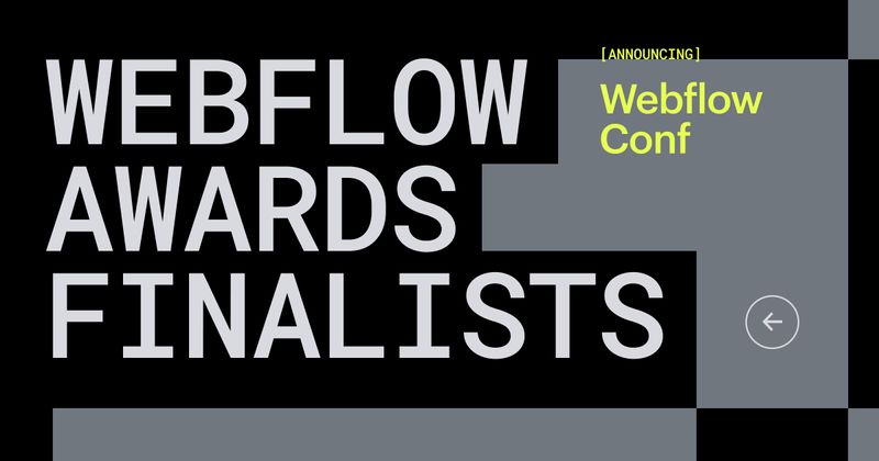 Announcing the 2023 Webflow Awards Finalists | Webflow Blog