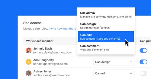 Teamwork simplified: Workspaces are here | Webflow Blog