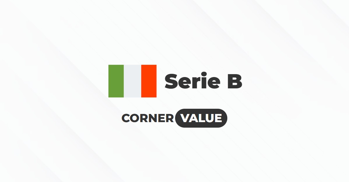 Serie B Italy Corner Stats, Total Corners, and Average Corners Per Match