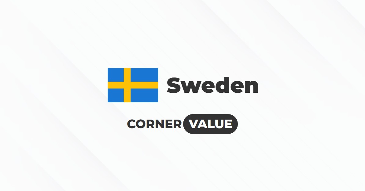 Sweden Football Leagues Corner Stats, Total Corners, and Average Corners.