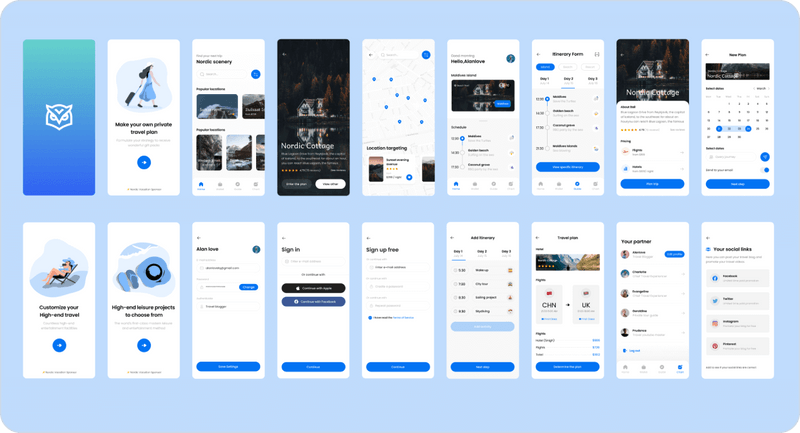 Travel App Template
