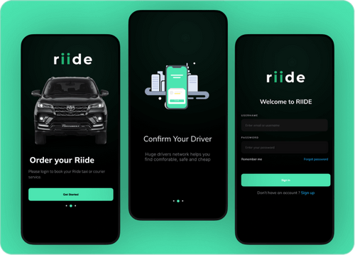 Ride Sharing App Template