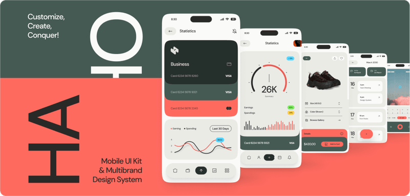 Beautiful Mobile App Template