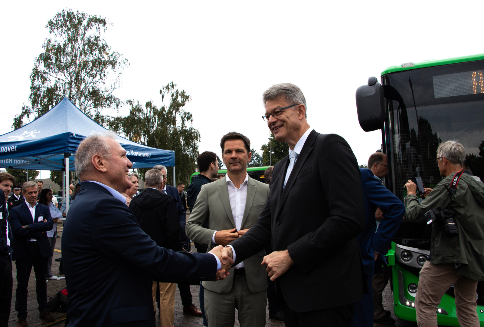 The First Full-Size Automated Bus Operating on Public Roads in Germany ...