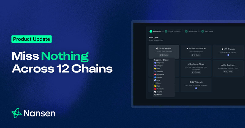 Track Onchain Activity In Real-Time Across All Supported Chains! | Nansen