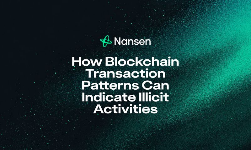 How Blockchain Transaction Patterns Can Indicate Illicit Activities in a Crypto Wallet | Nansen