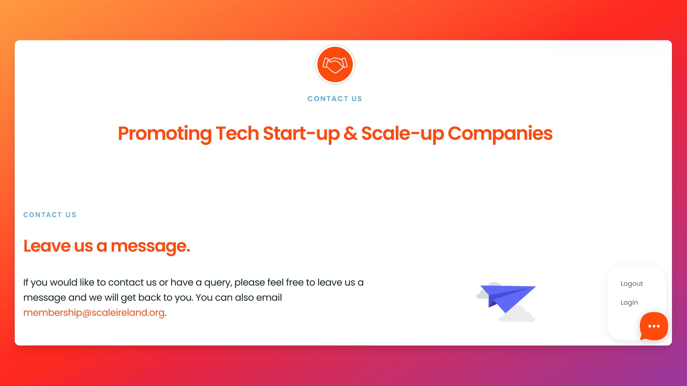Scale Ireland - Contact Us