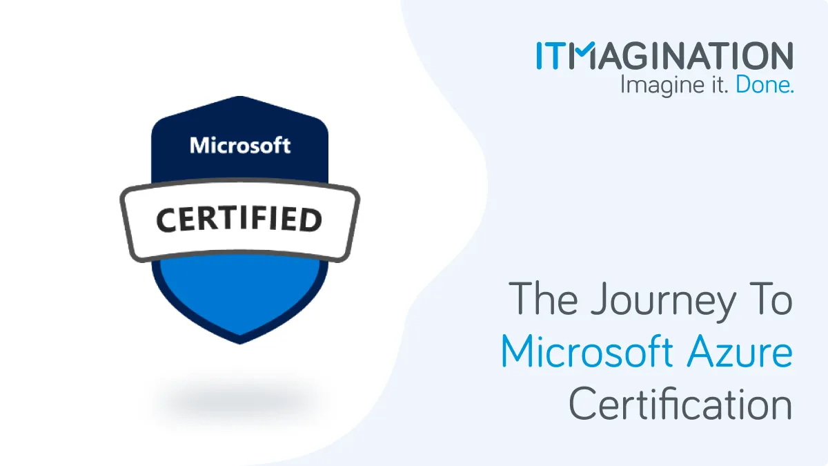 The journey to Microsoft Azure certification