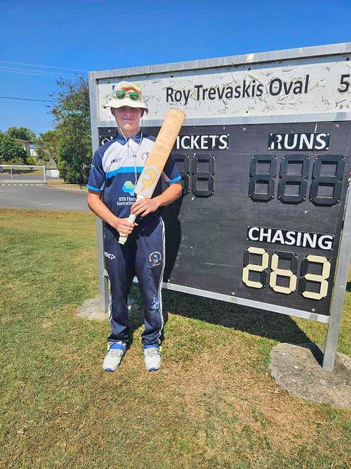 Unbeaten 106 By Brothers Batting Sensation Jack Law - Mackay Whitsunday ...