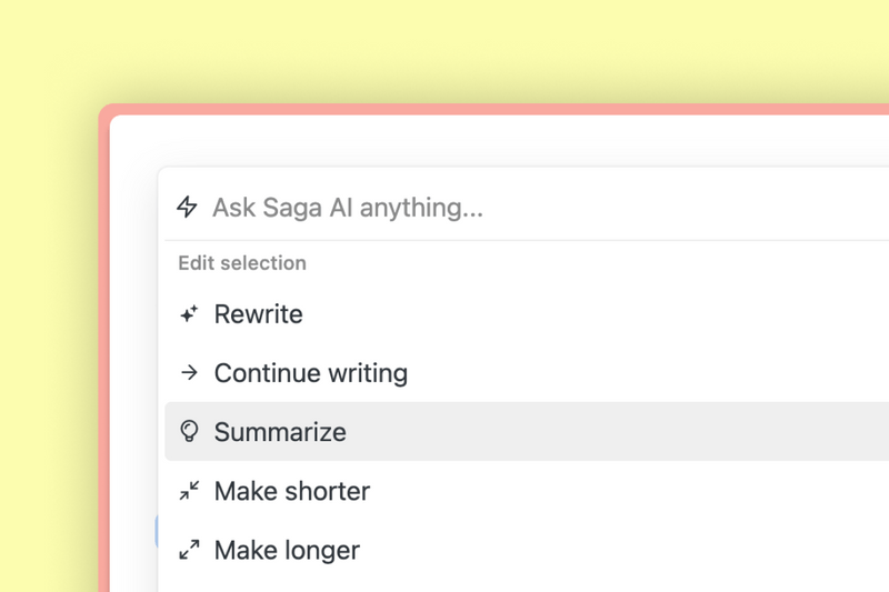 Saga AI Assistant – Saga Guides